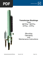 HSP Bushing Installation Guide | PDF | Insulator (Electricity) | Screw