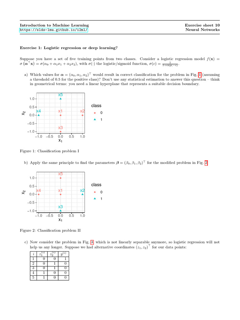 Ex NN | PDF | Logistic Regression | Regression Analysis