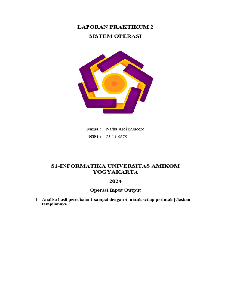 Laporan Praktikum 2 | PDF