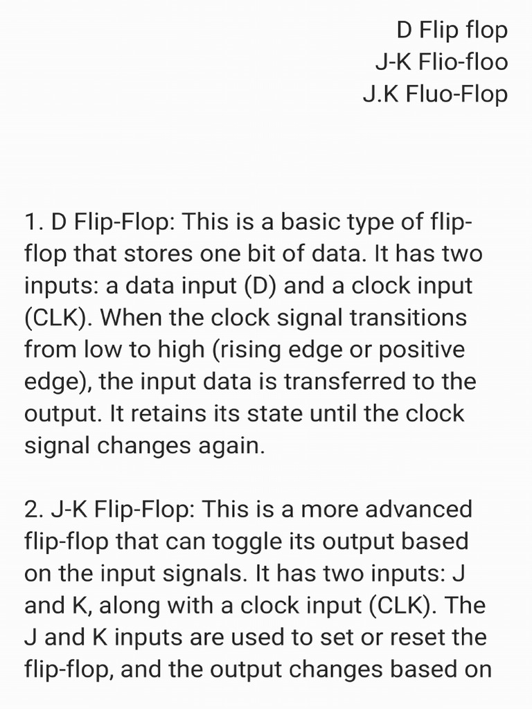Flip-flop | PDF