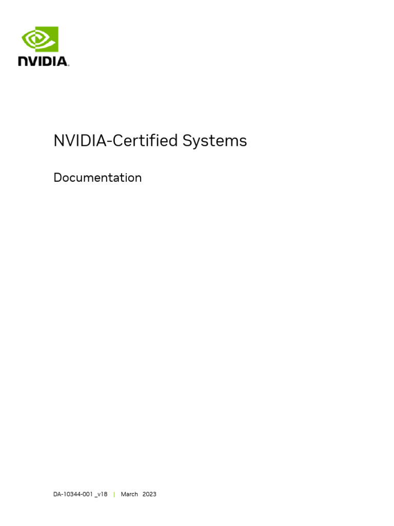 nvidia-certified-systems | Download Free PDF | Graphics Processing Unit ...