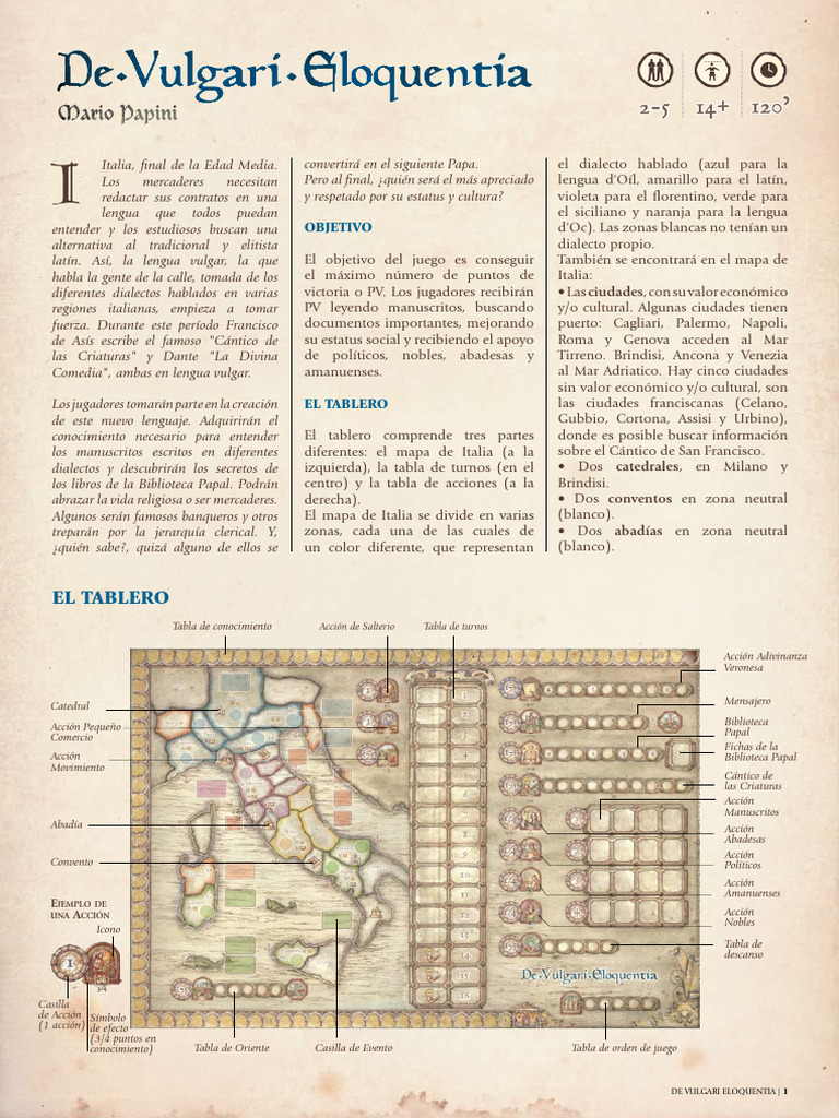 De Vulgari Eloquentia ReglamentoES | PDF