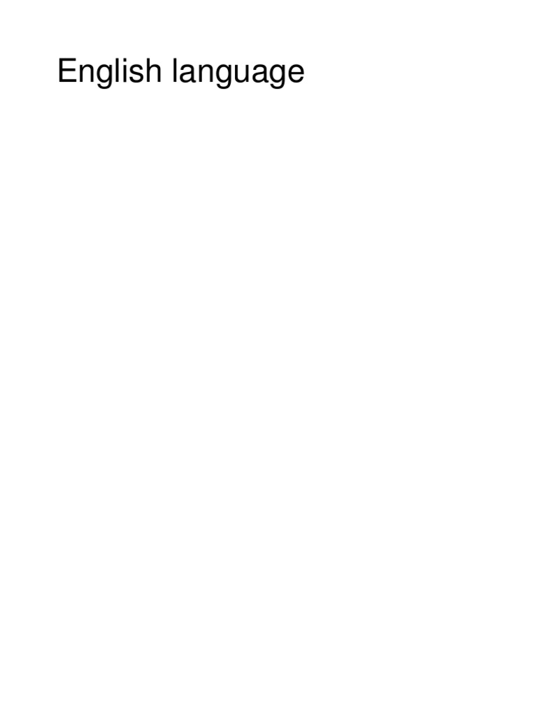 Collection | PDF | English Language | Symbols