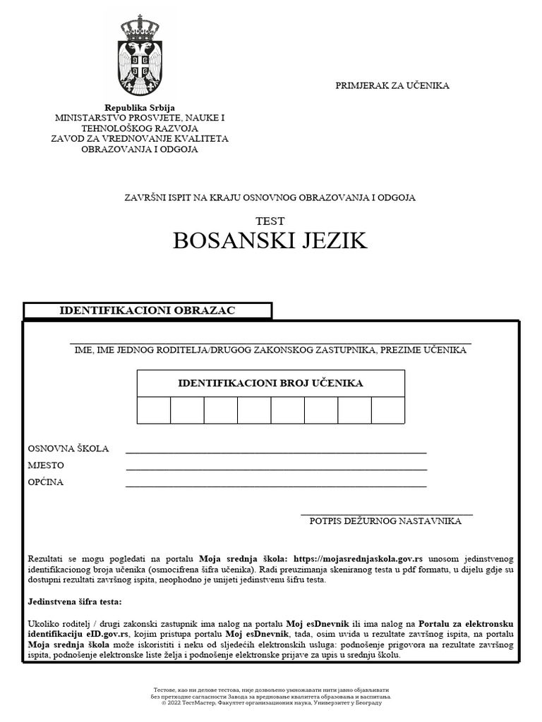 3 Bosanski-Jezik | PDF