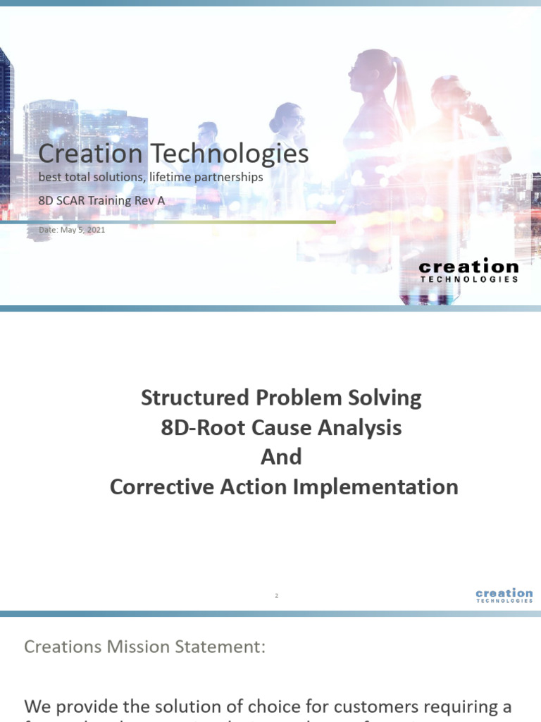 8D Training Manual | PDF