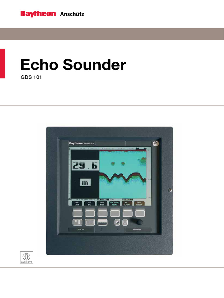 Raytheon Anschutz GDS101 Echo Sounder Specs Aug12 Mackay | PDF | Printer (Computing) | Computer ...