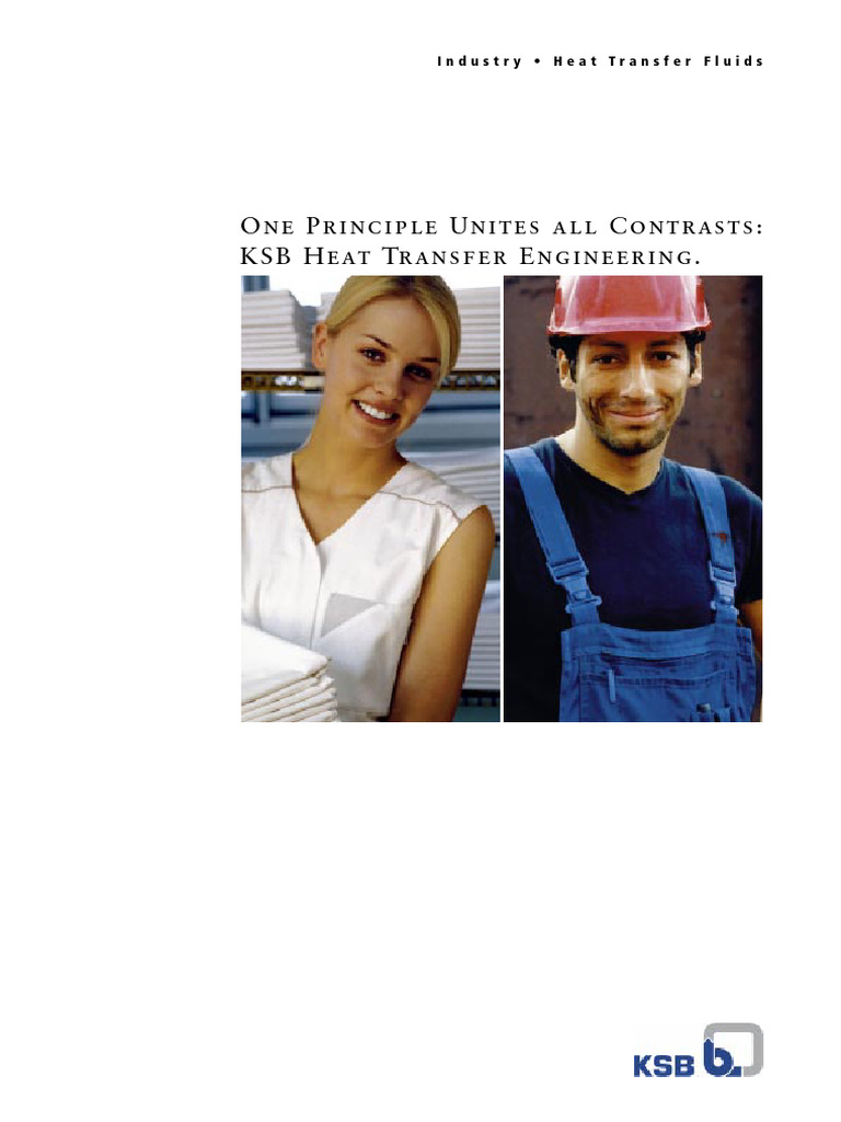 KSB Heat Transfer Engineering | PDF | Pump | Heat Transfer
