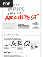 How To Write Like An Architect | PDF | Writing | Art Media