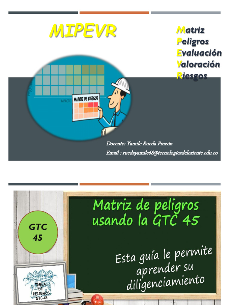 Evaluación de Riesgos Laborales GTC 45 | PDF | Estrés (biología)
