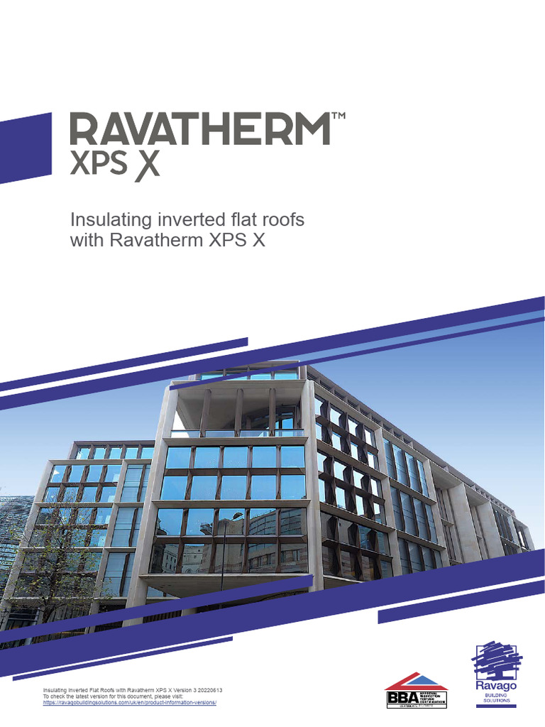 Insulating Inverted Flat Roofs With Ravatherm Xps X Version 3 20220613 ...