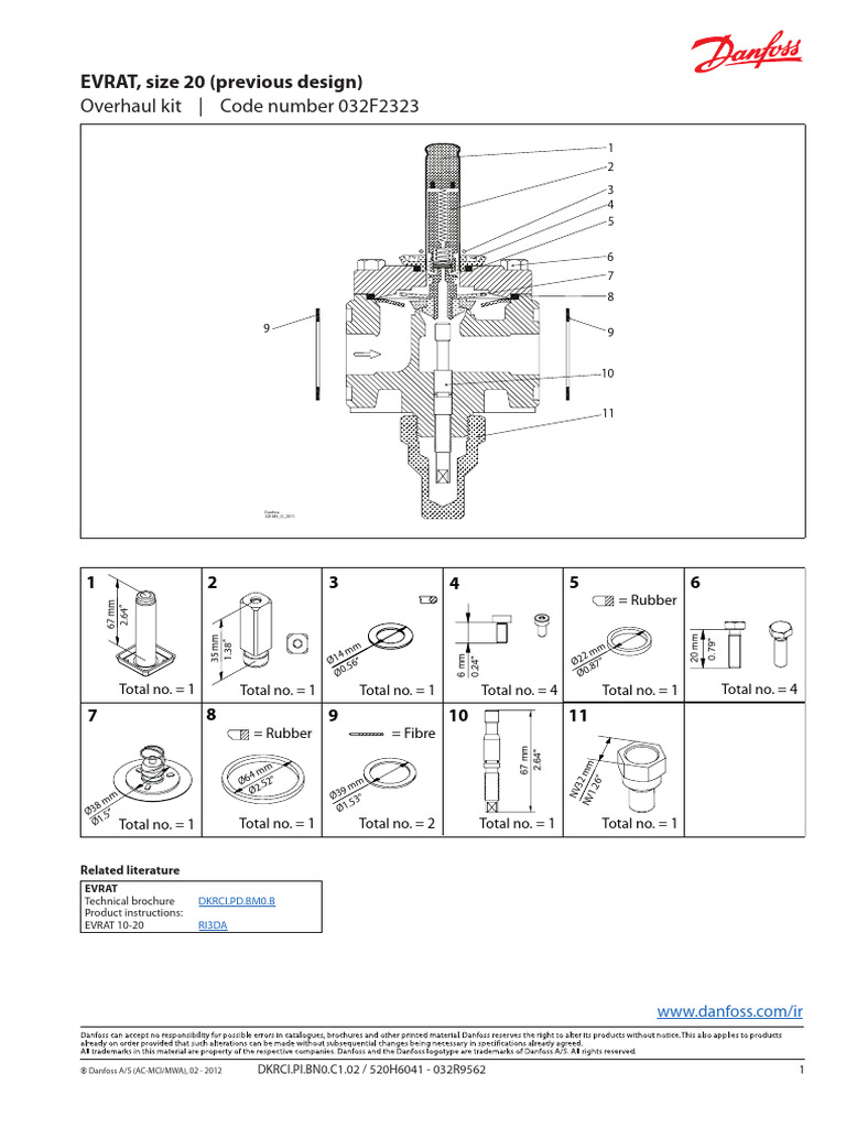 Danfoss Evrat 15 Old | PDF