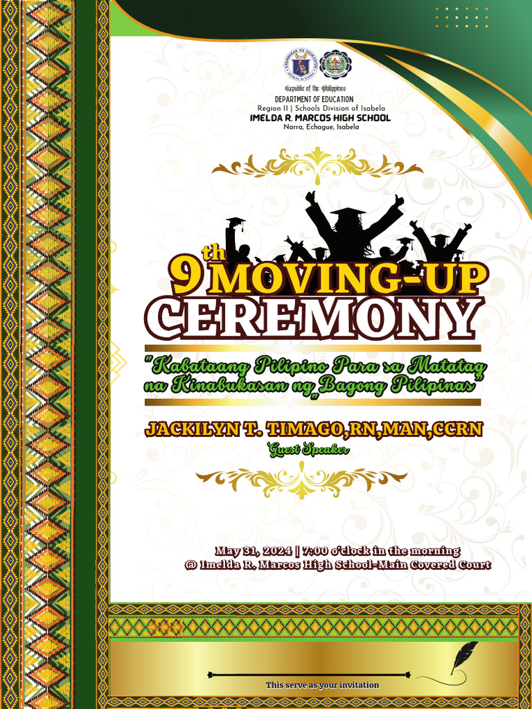 Moving Up Invitation | PDF | Philippines