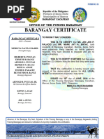 Barc Certificate | PDF