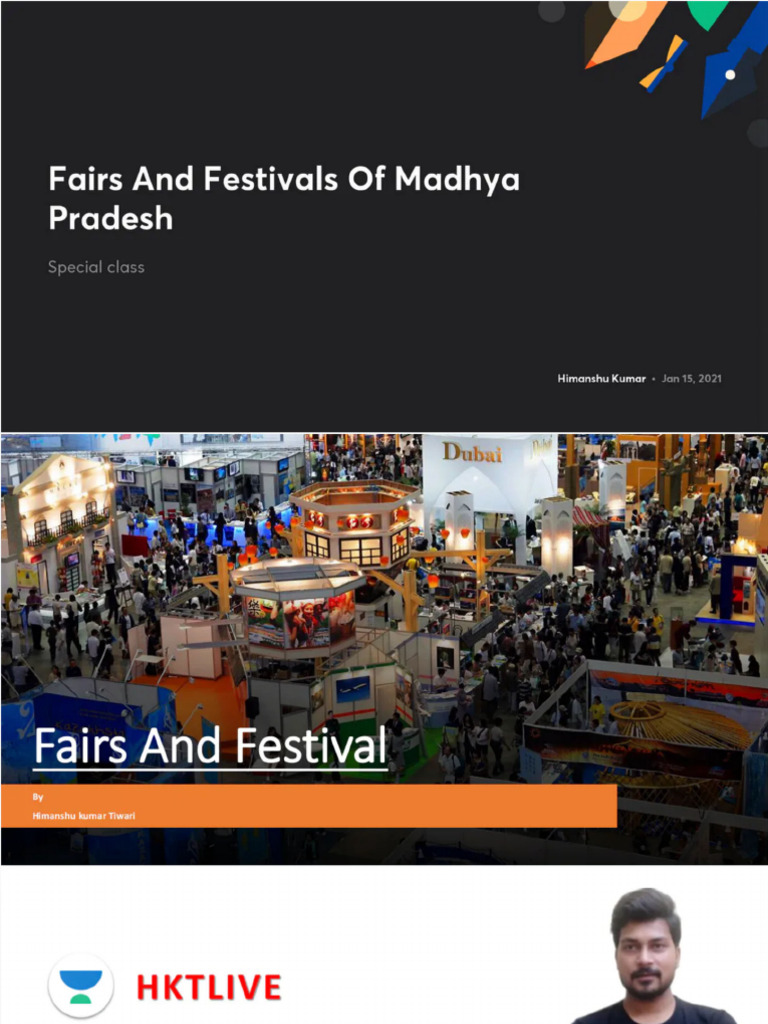 Fairs and Festivals of Madhya Pradesh No Anno | PDF