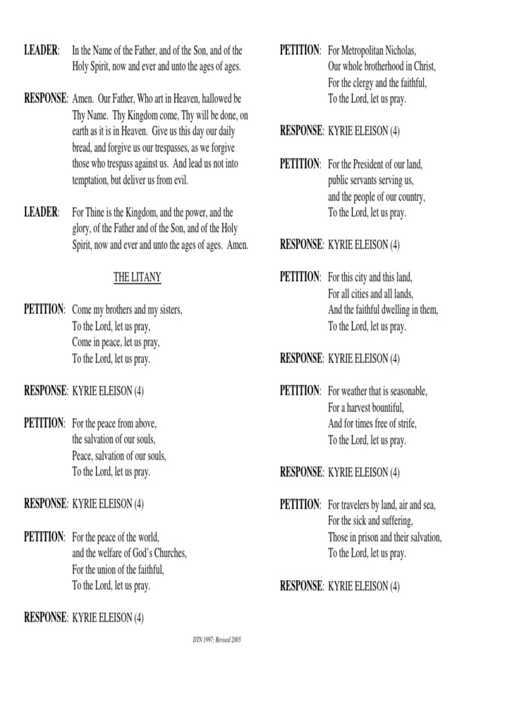 Evening Worship | PDF | Lord's Prayer | Abrahamic Religions