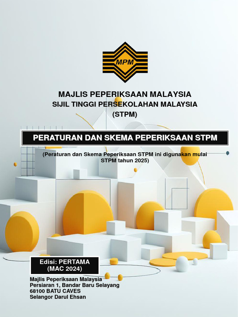 Pengurusan Peperiksaan STPM | PDF