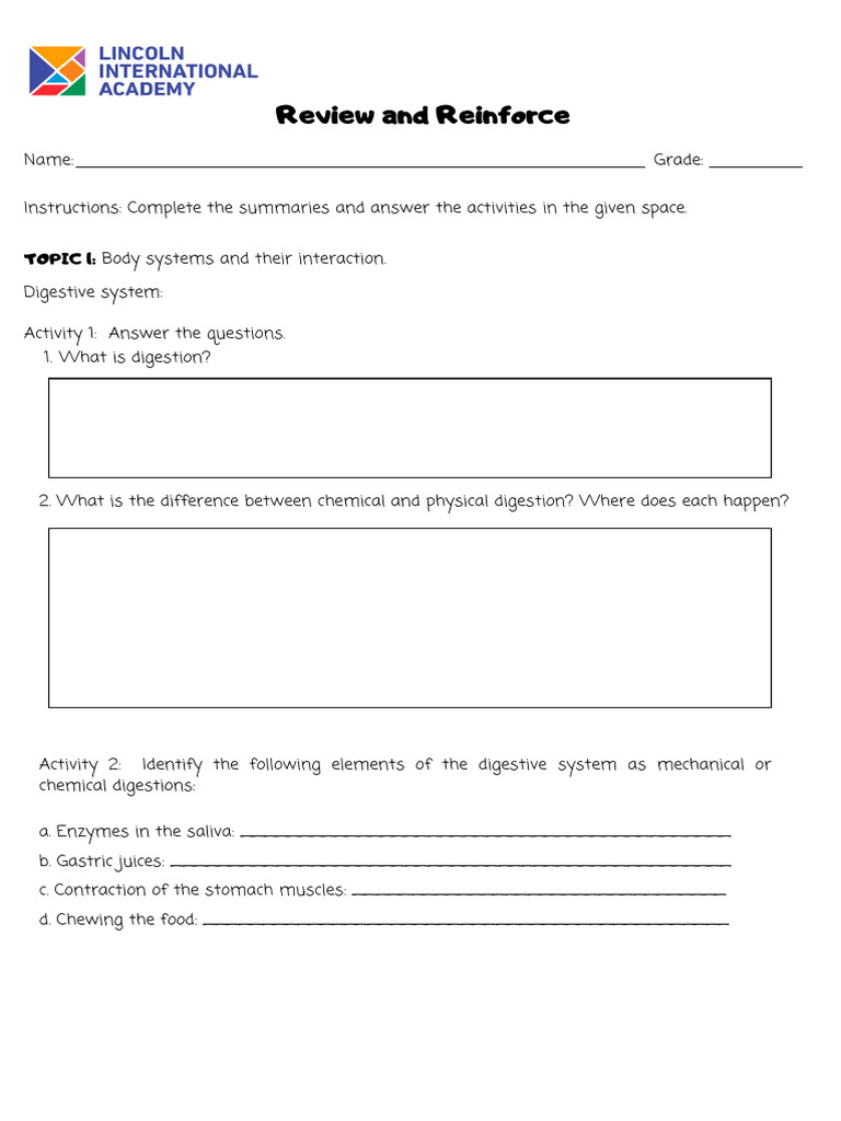 Unit 2 REVIEW WORKSHEET | PDF | Blood | Lung Unit 2 REVIEW WORKSHEET | PDF | Blood | Lung