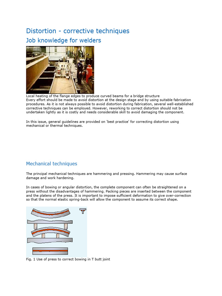 Distortion | PDF | Buckling | Construction