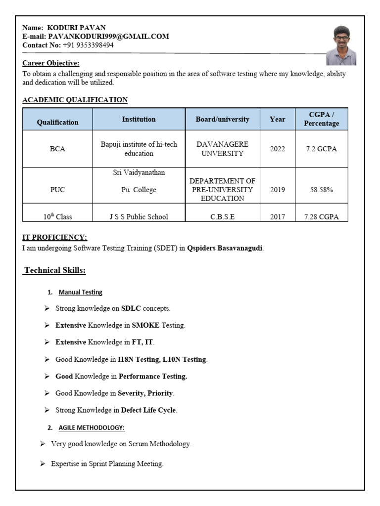 Pavan Resume | Download Free PDF | Method (Computer Programming ... Pavan Resume | Download Free PDF | Method (Computer Programming ...
