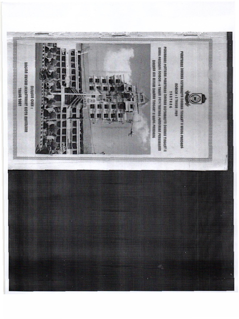 Perda 5 1989 Pendirian PDAM | PDF