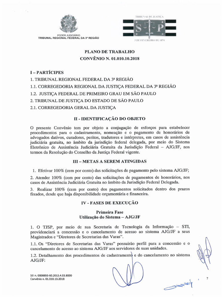 Como Funciona o Trabalho No AJG | PDF