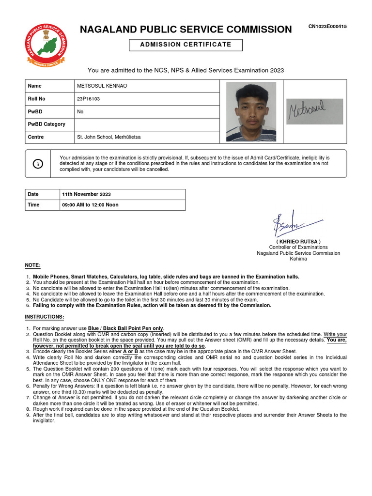 NPSC | PDF