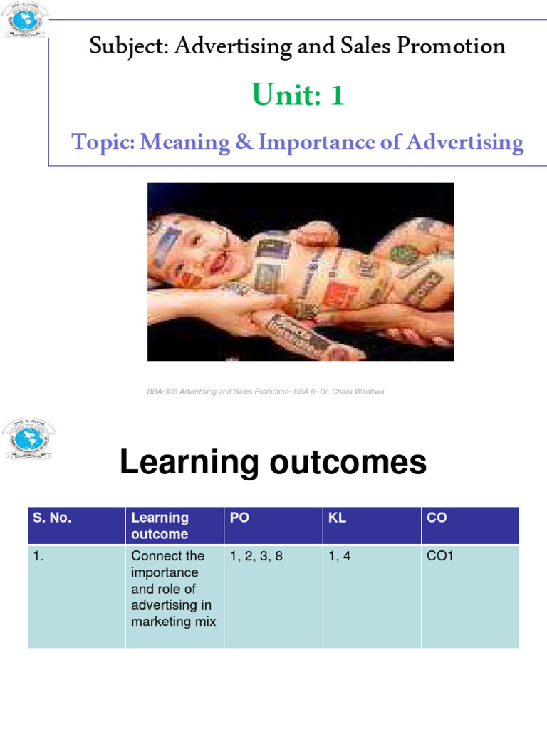 Importance of Advertising Explained | PDF | Advertising | Brand