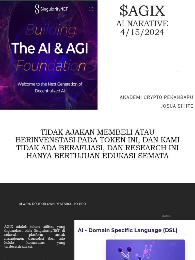 Agix Next Generation Decentralized Ai | PDF
