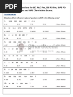 Number Series Questions PDF Set 2 | PDF