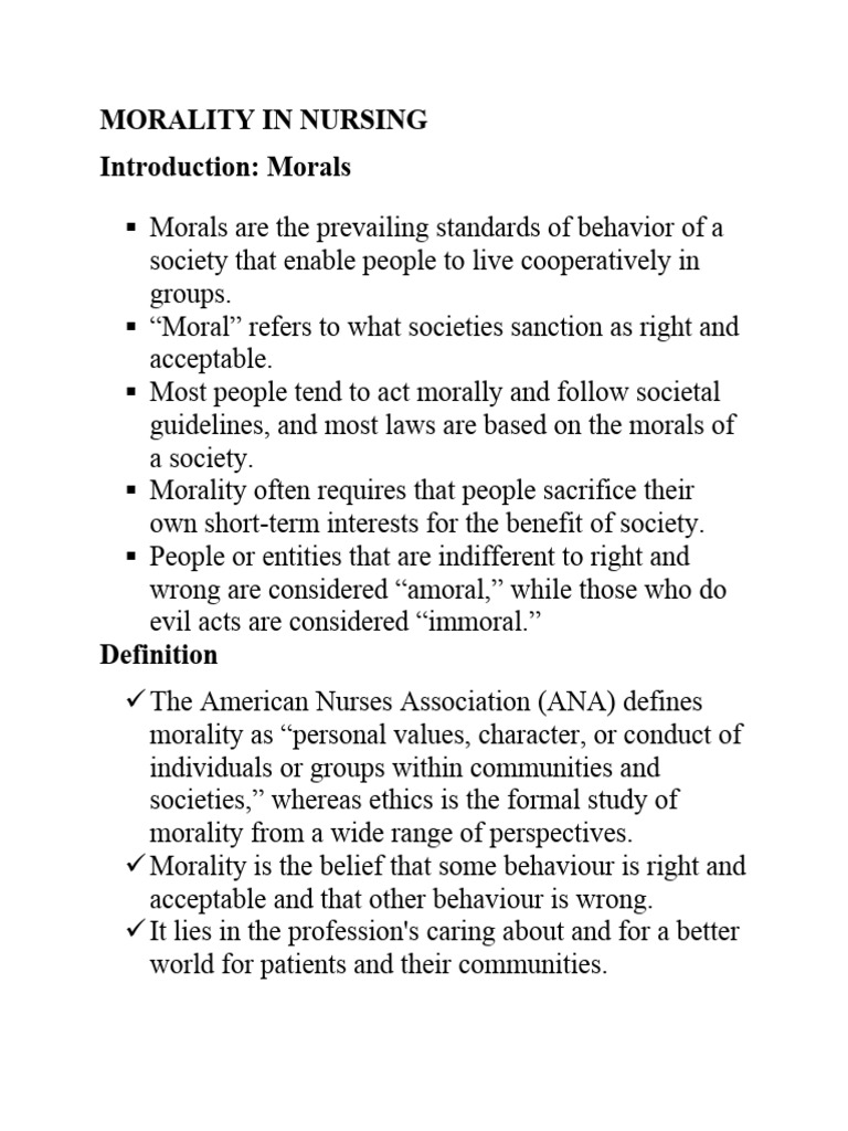 MORALITY note | Download Free PDF | Morality | Utilitarianism