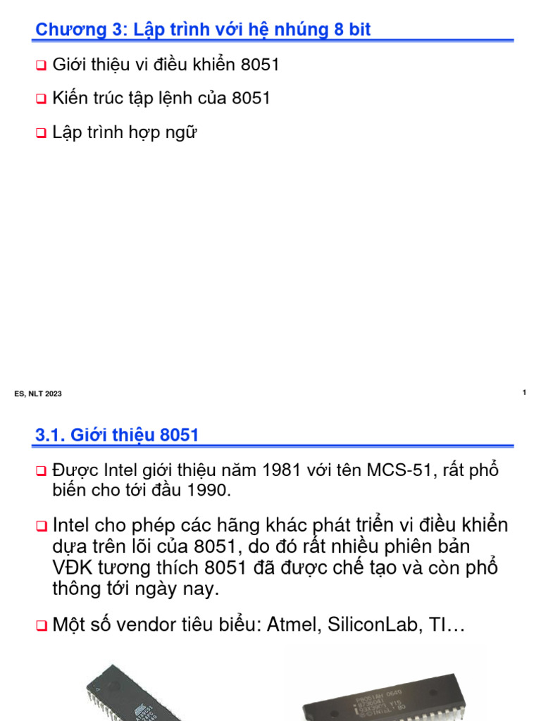 Embedded System-2022.2-chap3-Elitech K65 | PDF