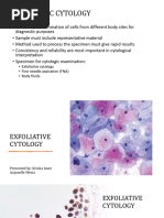 Exfoliative Cytology | PDF