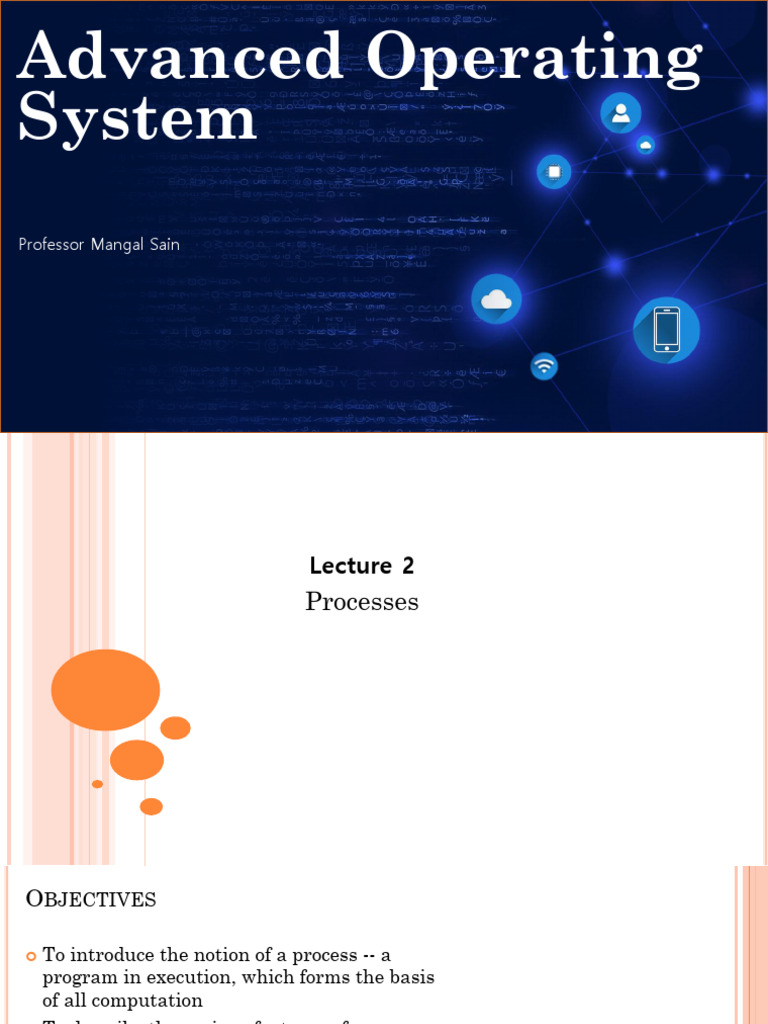 Lecture 02 | Download Free PDF | Scheduling (Computing) | Process (Computing)