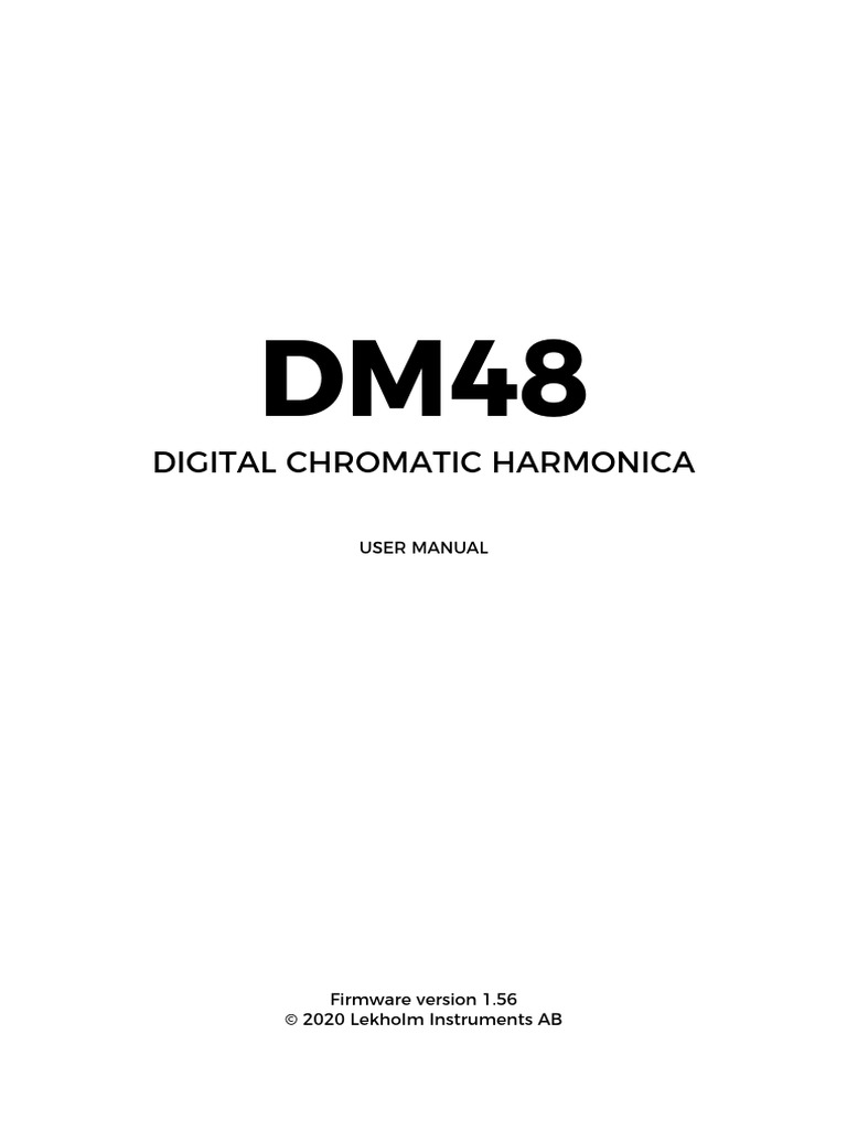 DM48 Manual | PDF | Synthesizer | Ios