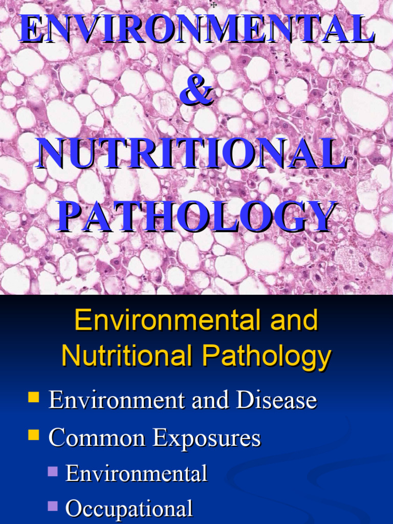 Environmental and Nutritional Pathology | PDF | Vitamin D | Cancer