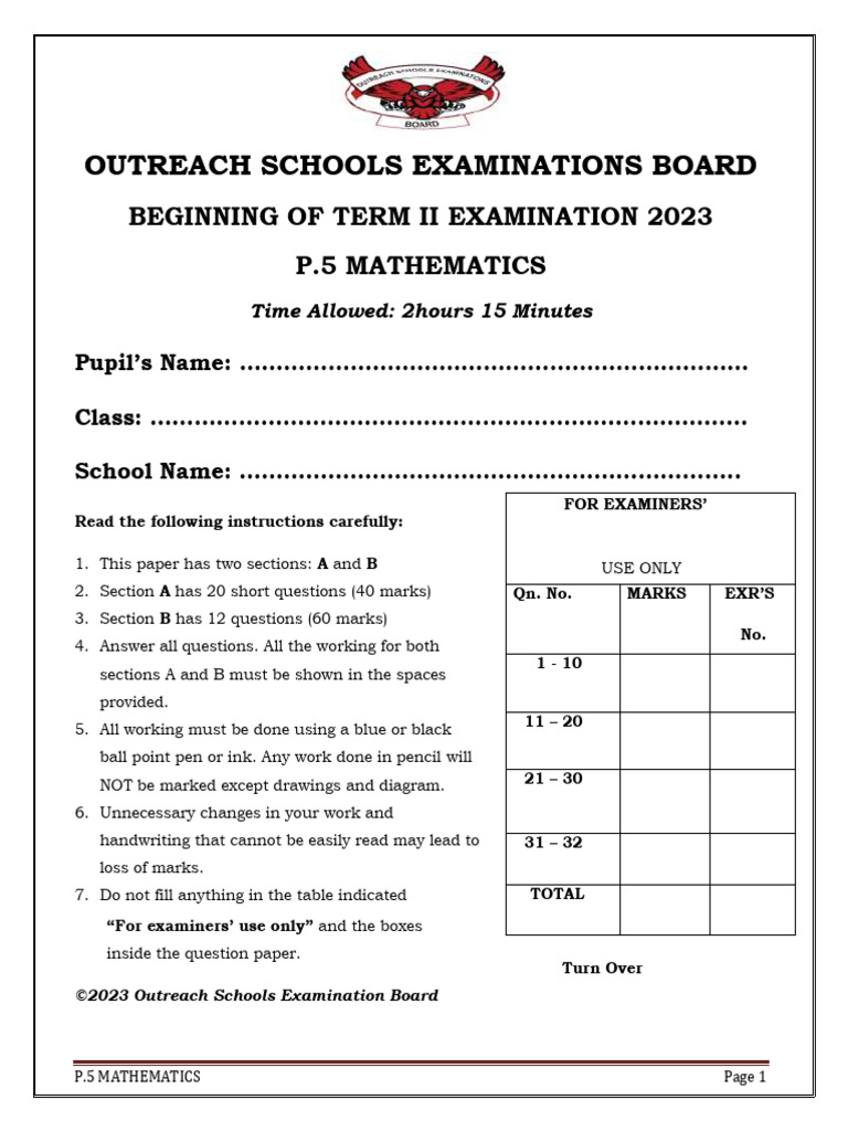 P.5 MTC Bot Ii | PDF | Mathematics | Arithmetic