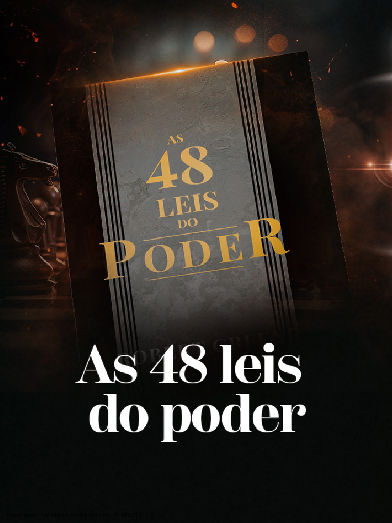 As 48 Leis Do Poder | PDF | Poder (social e político) | Educação em ...
