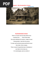Poetry Analysis - Translating Grandfather's House | PDF | Poetry