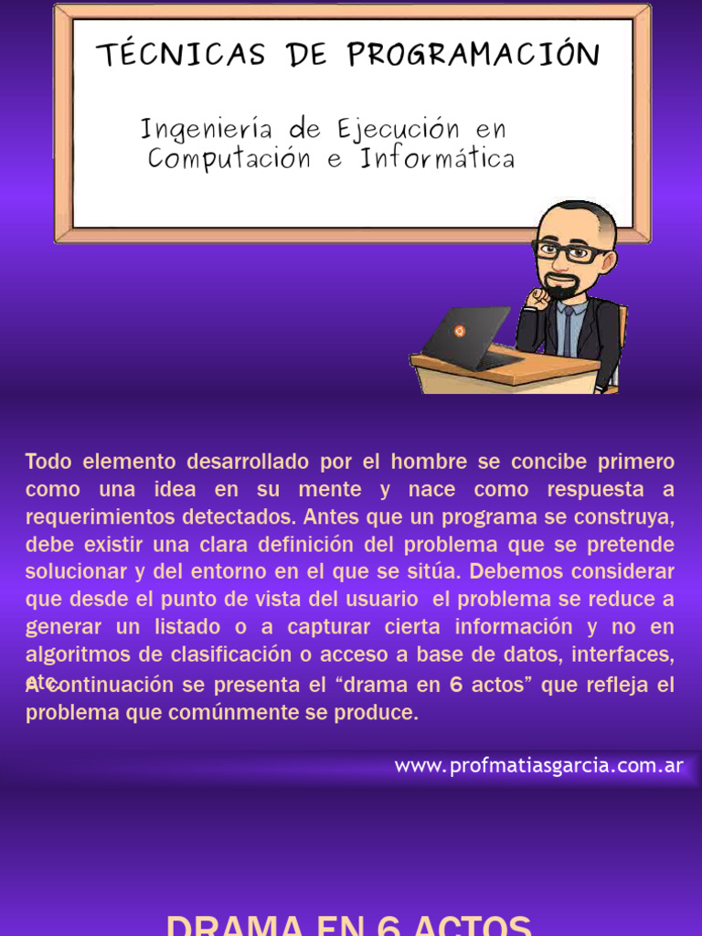 Introduccion Tecnicas de Programacion | PDF | Programa de computadora | Programación