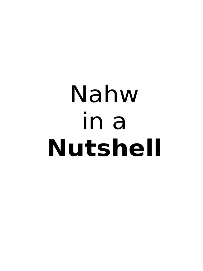 Nahw in A Nutshell | PDF | Verb | Grammatical Number
