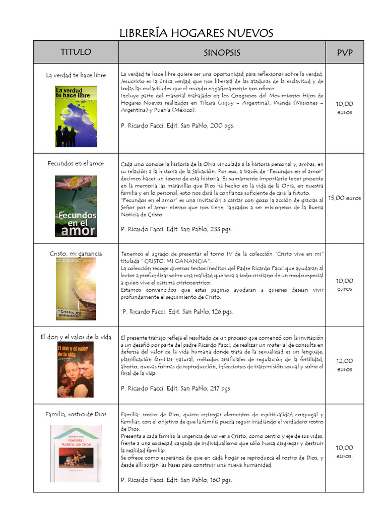 Libreria | PDF | Amor | Cristo (título)