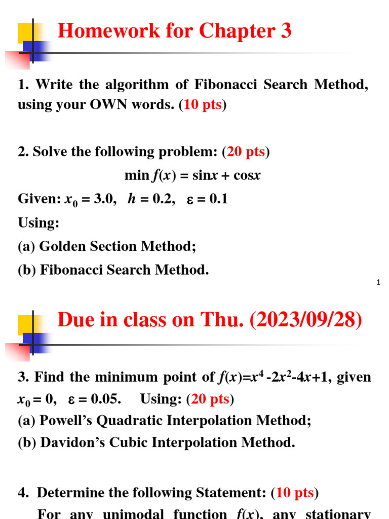 HW - Chapter 3 - 2023 | PDF