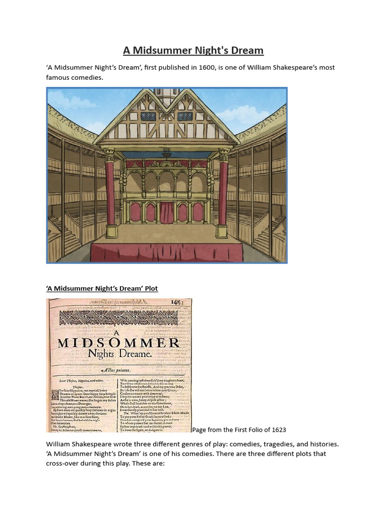 A Midsummer Night | PDF | A Midsummer Night's Dream