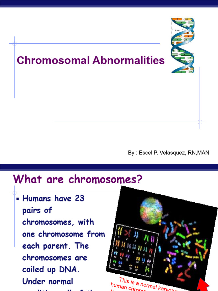 Chromosomal Abnormalities | PDF | Chromosome | Meiosis