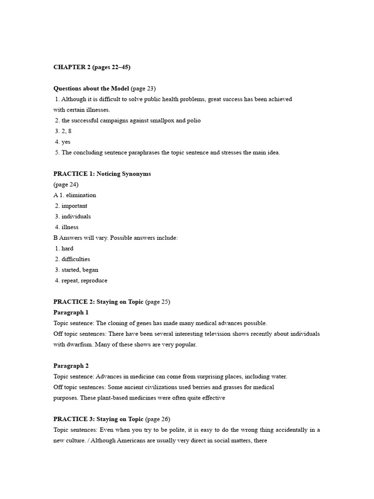 Chapter 2 Sample Answer | PDF | Dolphin | English Language