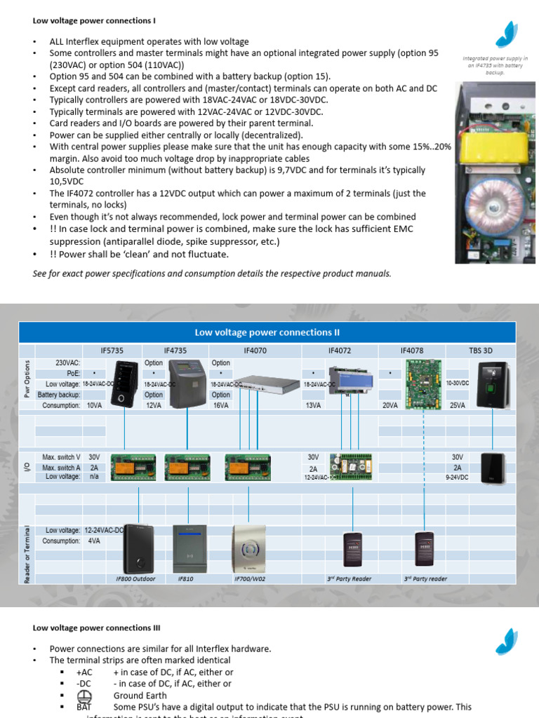 Interflex 1 | PDF | Power Supply | Electric Power
