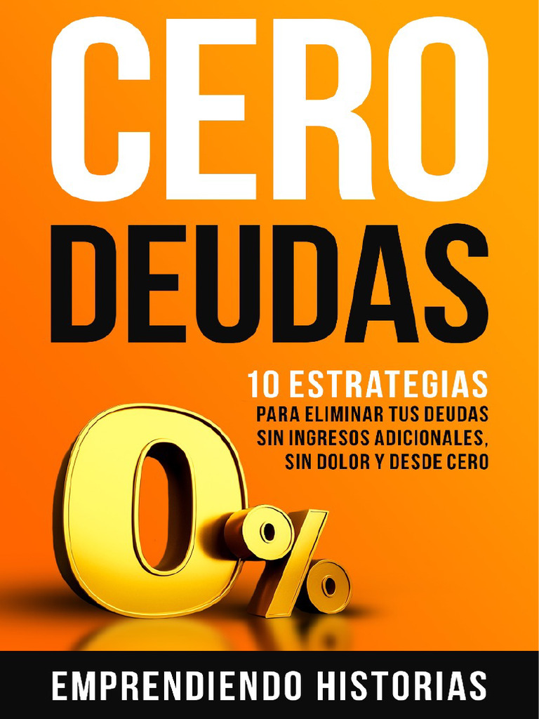 Ebook Cero Deudas | PDF | Deuda | Hipotecas
