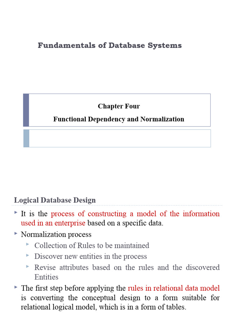 Chapter 4 | PDF | Databases | Relational Database