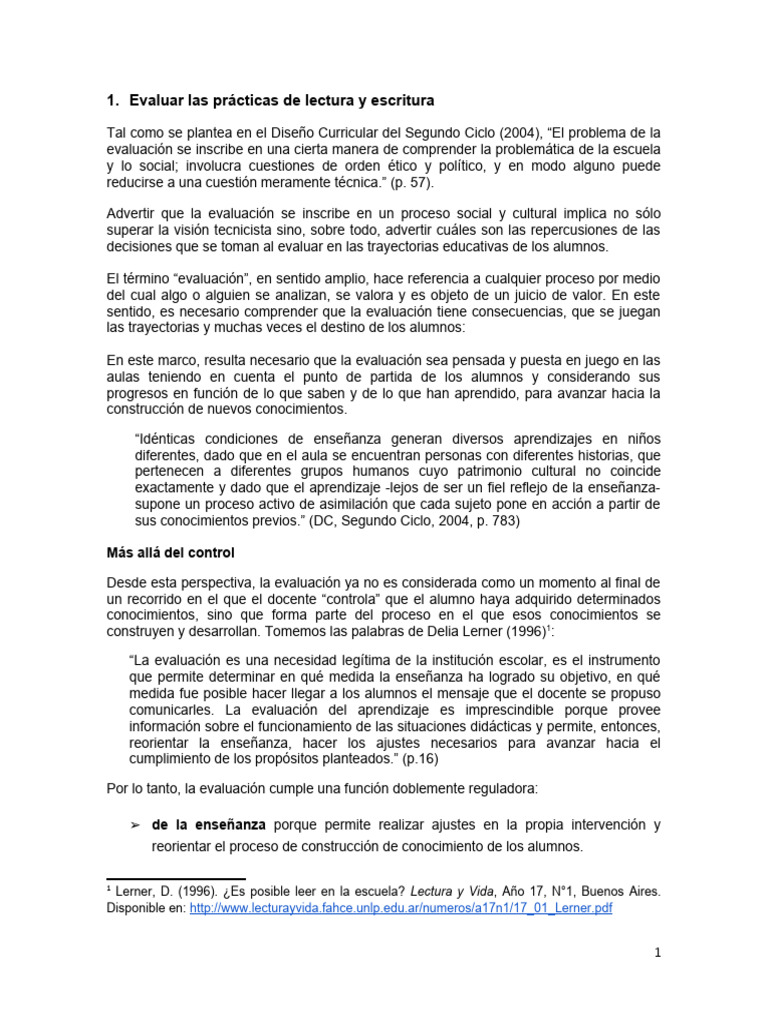 Para REVISAR La Escritura | PDF | Evaluación | Enseñando