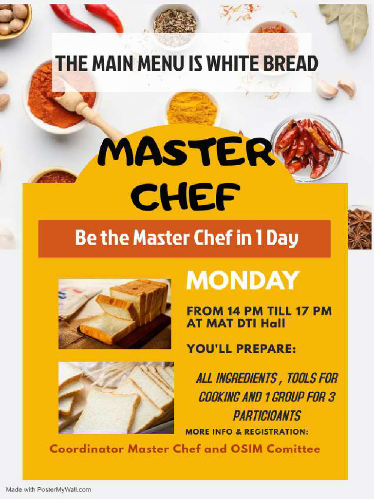 Master Chef | PDF